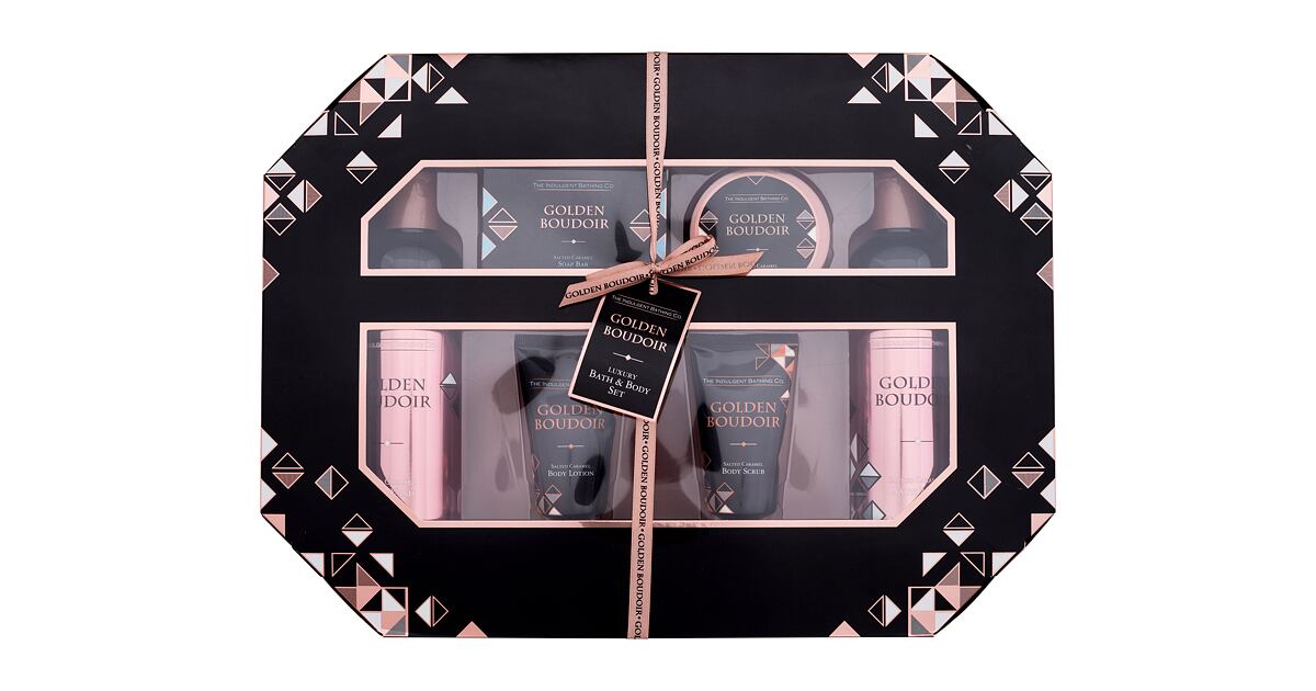 The Indulgent Bathing Co. Golden Boudoir Luxury Bath & Body Set ...