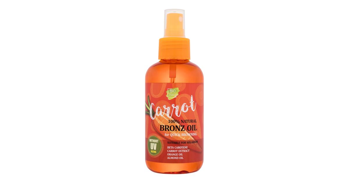 Vivaco Bio Carrot Bronz Oil Opalovací přípravek na tělo pro ženy ...