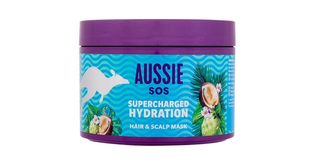 Aussie SOS Supercharged Repair Hair Mask Maska na vlasy pro ženy ...