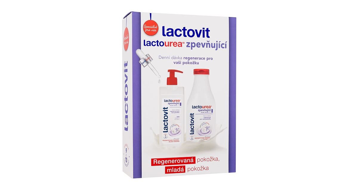 Lactovit LactoUrea Firming Kit Tělové mléko pro ženy - Kosmetika-zdravi.cz