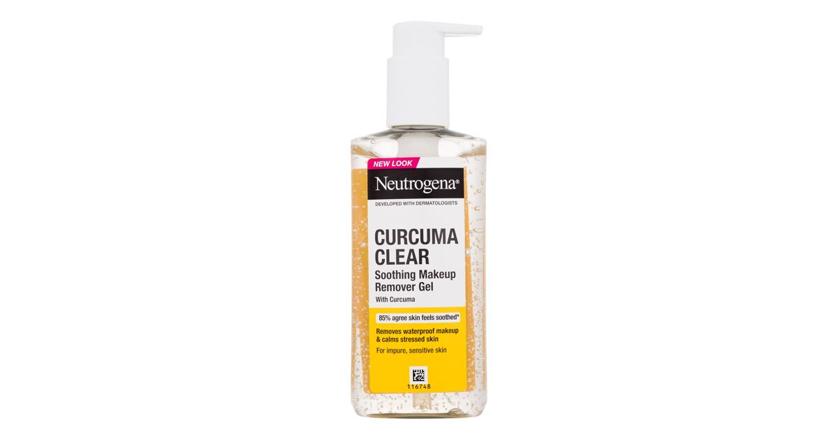 Neutrogena Curcuma Clear Soothing Makeup Remover Gel Odličovač tváře ...