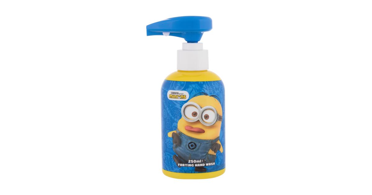 Minions Hand Wash With Fart Sounds Tekuté mýdlo pro děti - Kosmetika ...