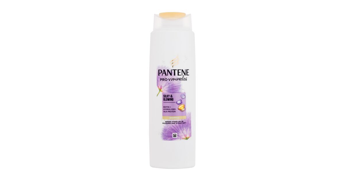 Pantene PRO-V Miracles Silky & Glowing Shampoo Šampon pro ženy - Kosmetika-zdravi.cz