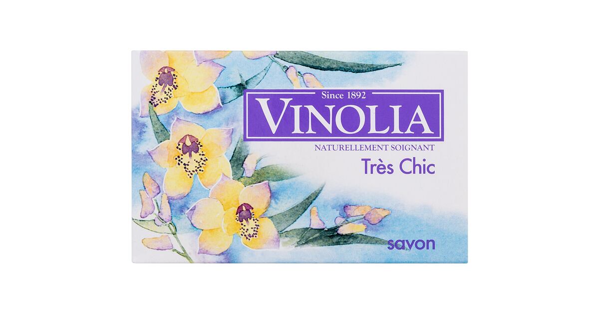 Vinolia Trés Chic Soap Tuhé mýdlo pro ženy - Kosmetika-zdravi.cz