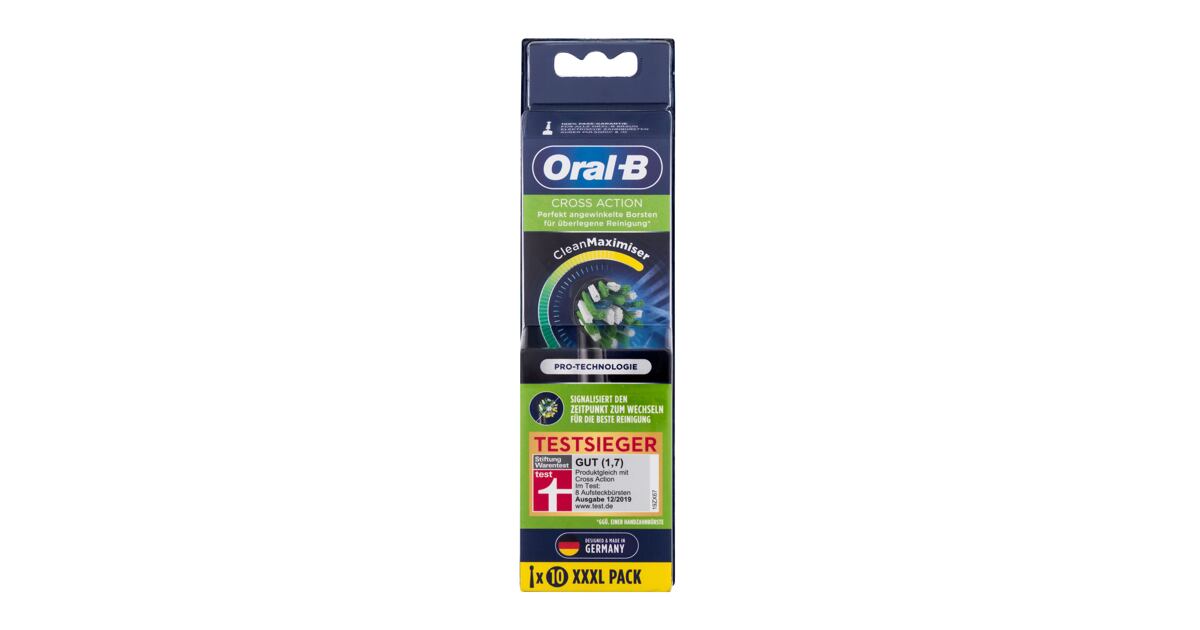 Oral-B CrossAction Black Edition Náhradní hlavice pro ženy - Kosmetika ...